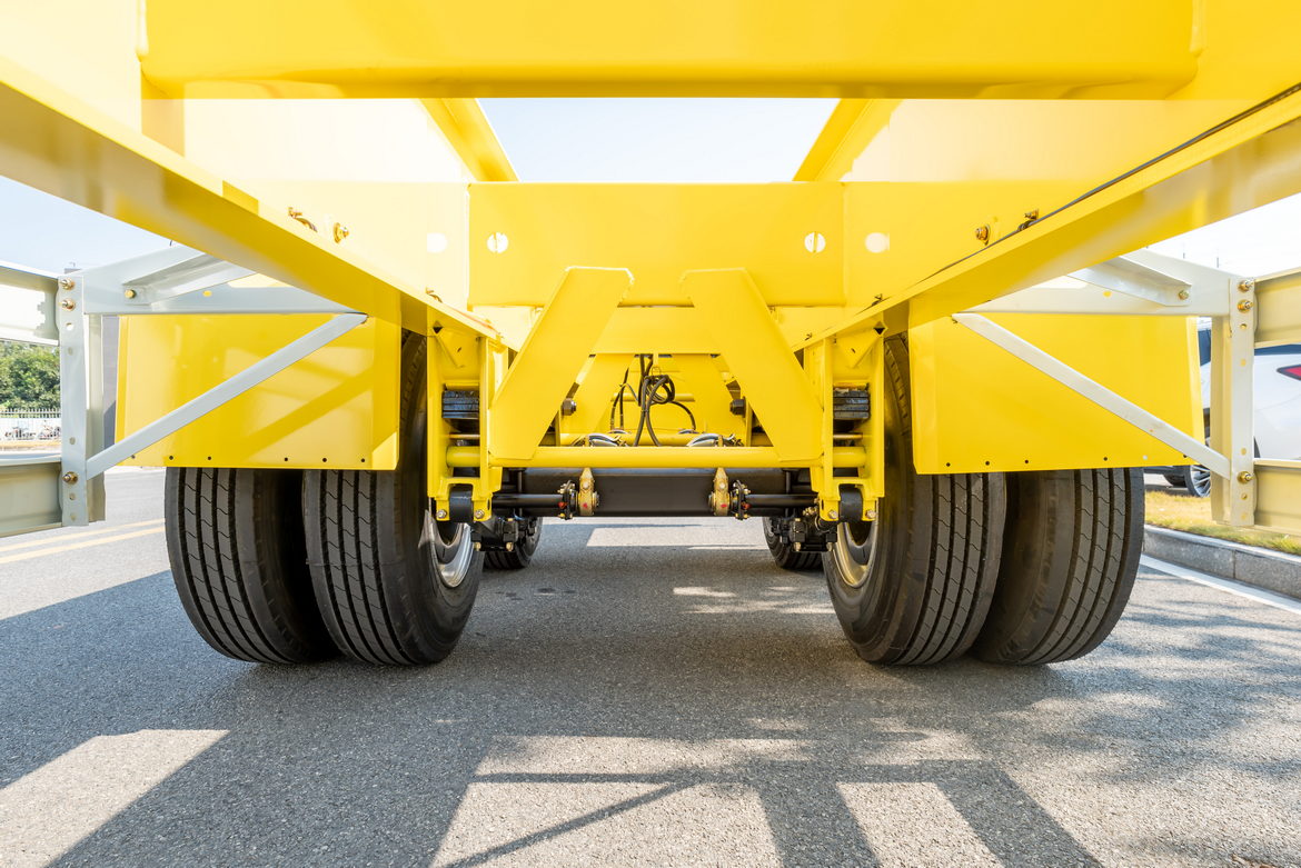 40FT 2 Axles Skeleton Semi-Trailer for Malaysia - 40FT 2 Axles Skeleton ...