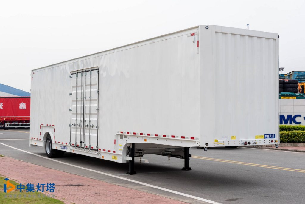 3 Axles Wing Opening Semi Trailer VC100005