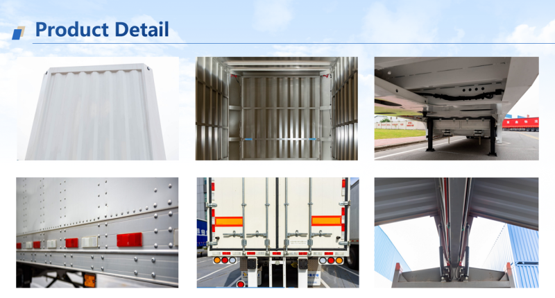 Wing Opening Box Trailer 13m 3 Alexs for sale