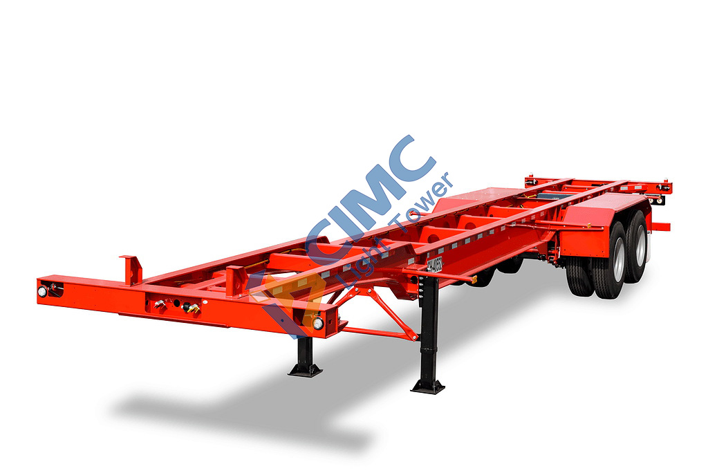 Supply Skeleton Semi-Trailer in SKD Form