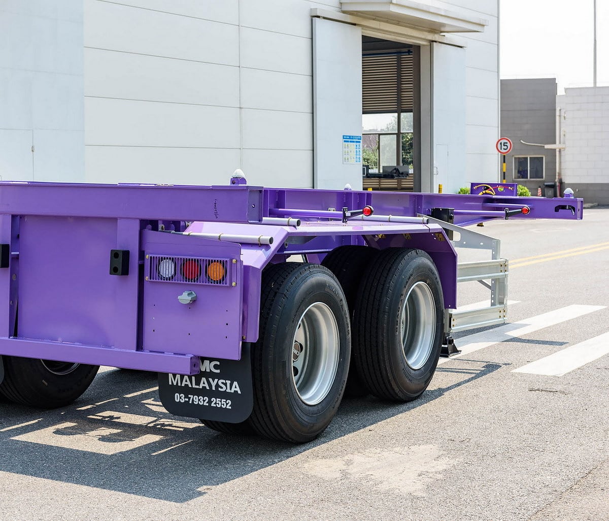 Dock Skeleton Chassis For Sale - China Semitrailer Supplier