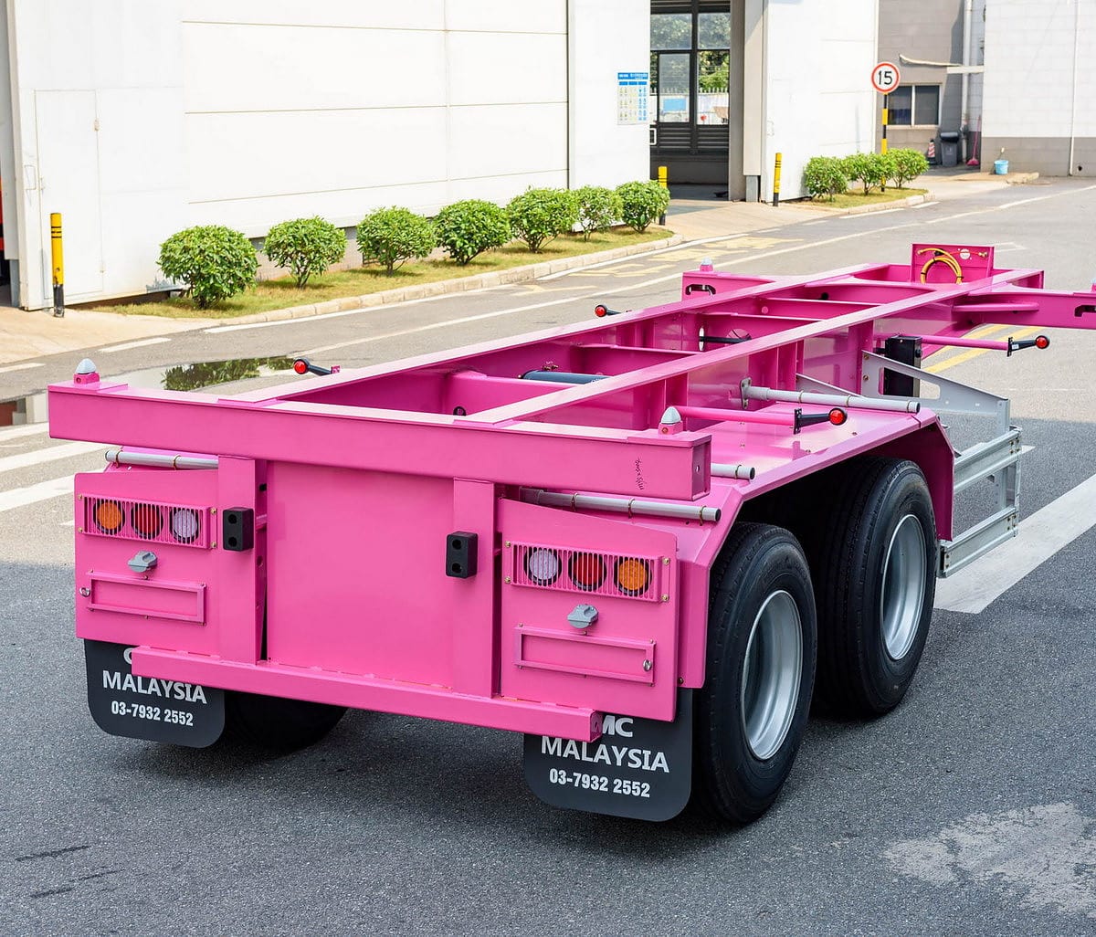 Dock Skeleton Chassis For Sale - China Semitrailer Supplier