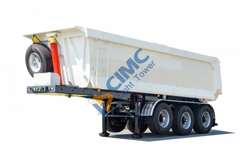 End Tipper Semi Trailer For Sale Listed By China | CIMC Group