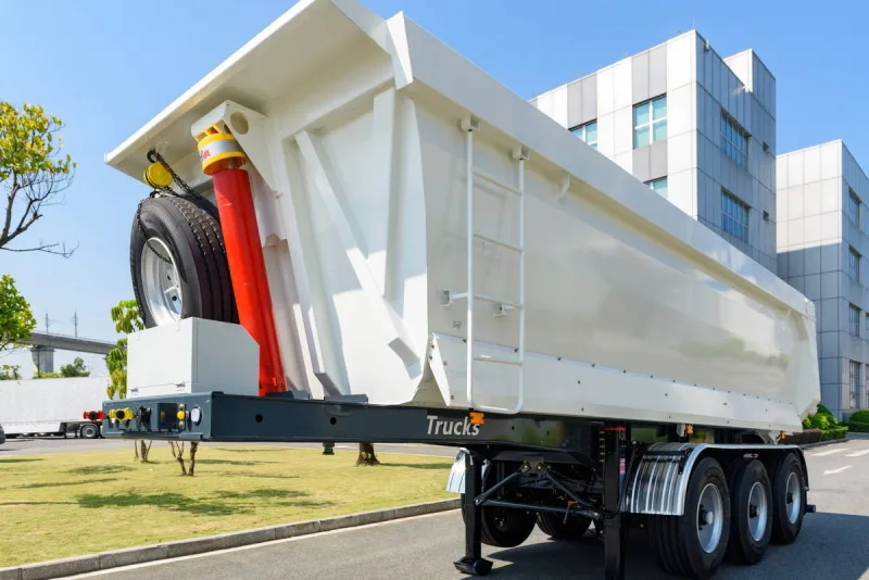 End Tipper Semi Trailer For Sale Listed By China | CIMC Group