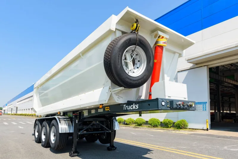 End Tipper Semi Trailer For Sale Listed By China | CIMC Group