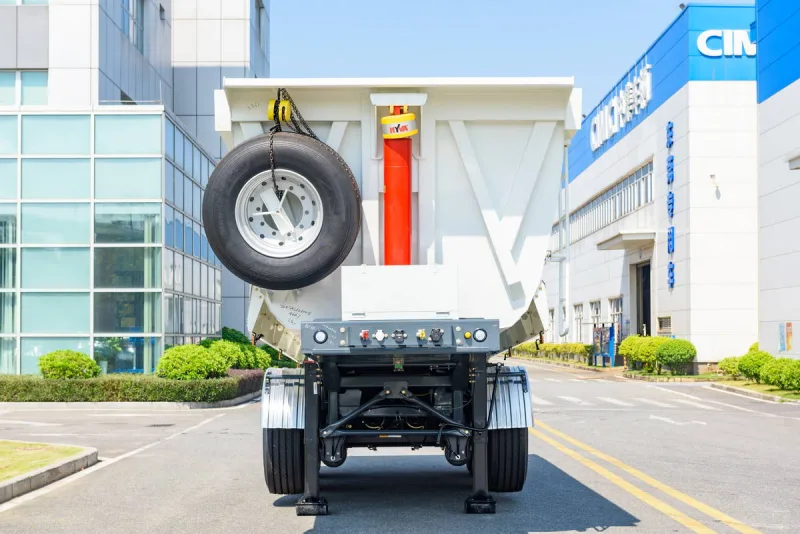 End Tipper Semi Trailer For Sale Listed By China | CIMC Group